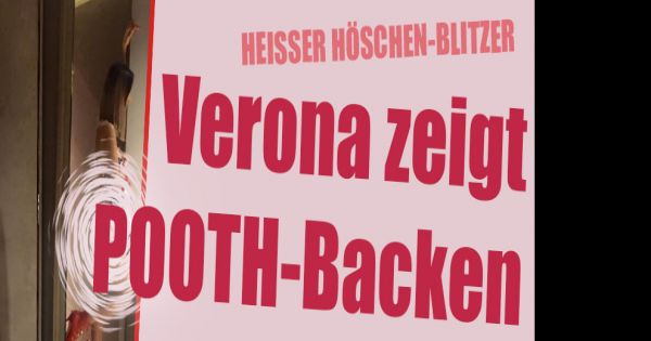 Sexy Höschen-Blitzer: Verona Pooth zeigt ihre POOTH-Backen | news.de