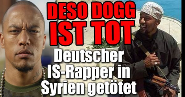 Denis Cuspert tot: Deutscher IS-Rapper Deso Dogg getötet | news.de