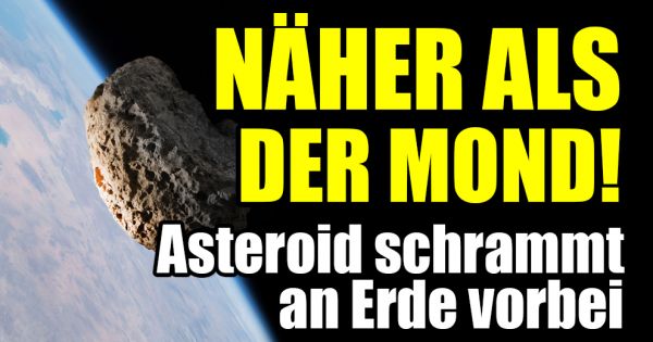 Asteroid 2020 HX3 am 24.04.2020: Näher als der Mond! DIESER Gesteinsbrocken rast HEUTE an der ...