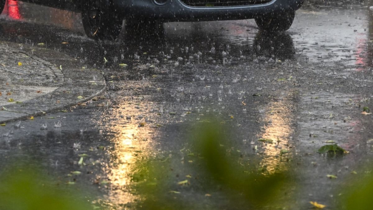 Wetterwarnung Main-Spessart bis morgen: DWD kündigt heftigen Regenfall ...