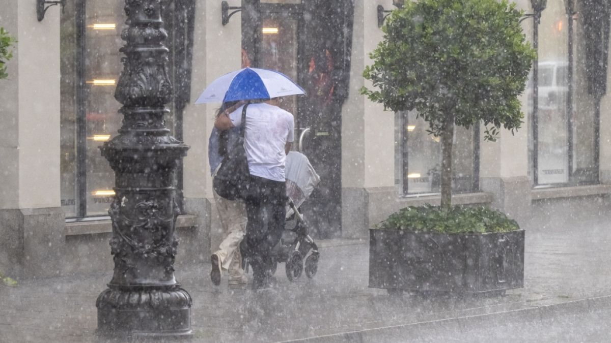 Wetterwarnung Esslingen bis morgen: DWD kündigt heftigen Regen an ...