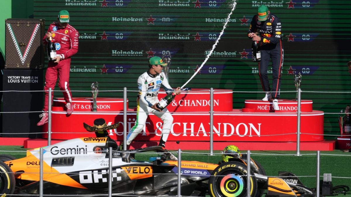 Formel 1 - GP in Mexiko: Wichtiger Erfolg im Titelkampf - Norris wieder ...