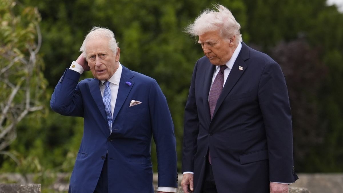 König Charles III.: Völlige Trump-Eskalation - jetzt soll der Briten ...