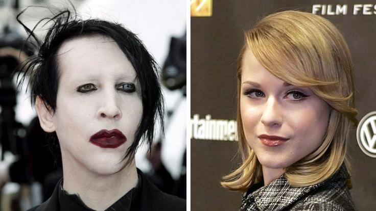 Evan Rachel Wood: Schock-Vorwürfe! Marilyn Manson drohte mit Missbrauch ...
